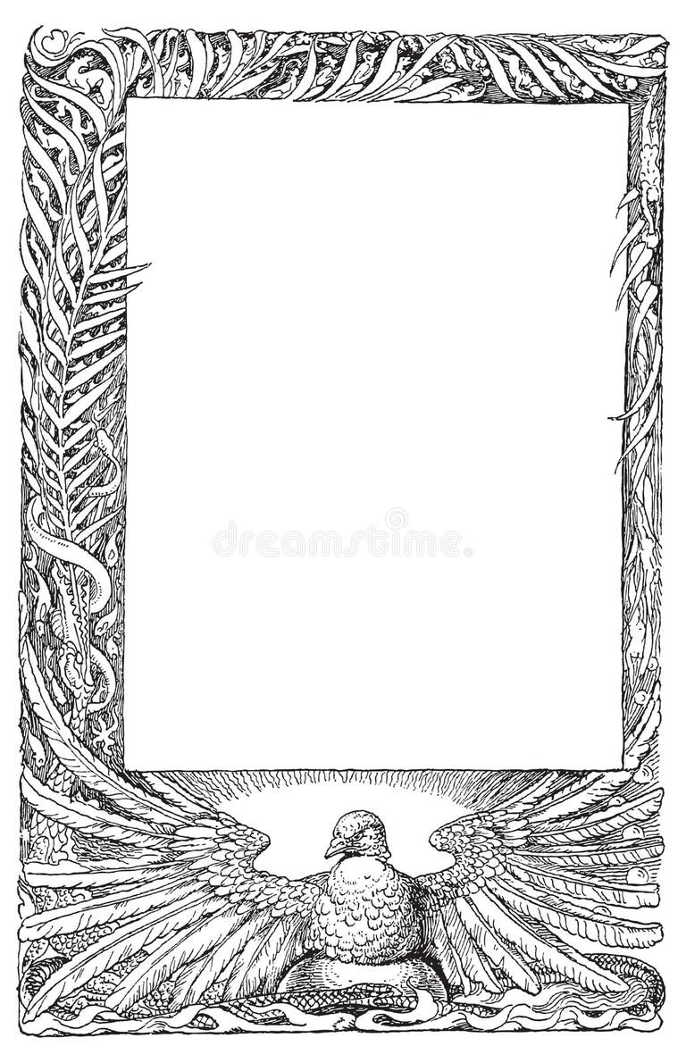 Dove Frame Stock Illustrations – 4,551 Dove Frame Stock Illustrations ...