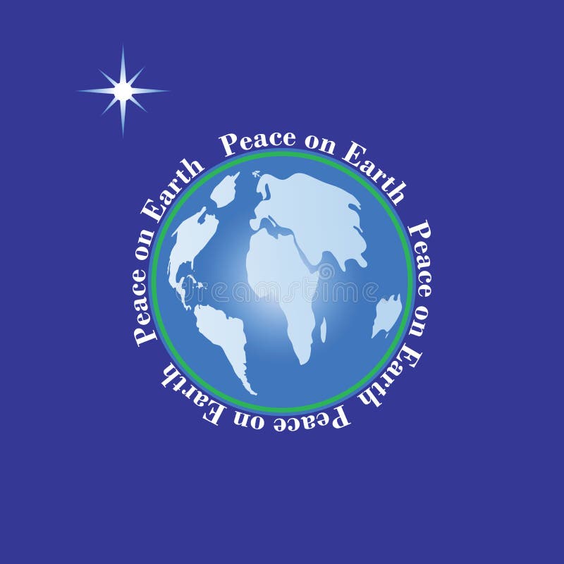 Peace on Earth concept stock vector. Illustration of conciliation ...