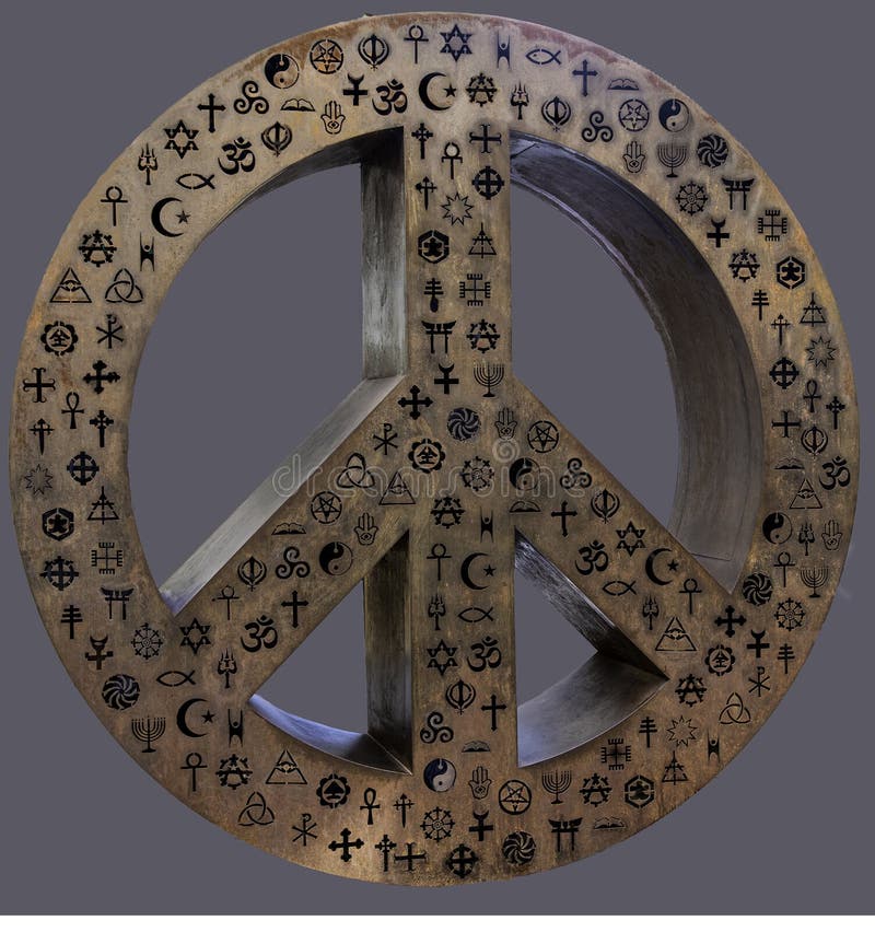 Peace on Earth stock image. Image of peace, etched, beliefs - 254112465