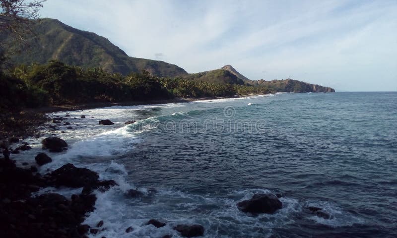 Peace full sky and sea stock photo. Image of peace, full - 205573316