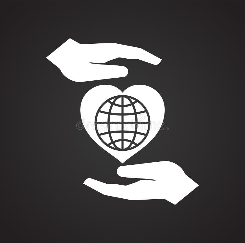 Peace Icon on Background for Graphic and Web Design. Simple Vector Sign ...