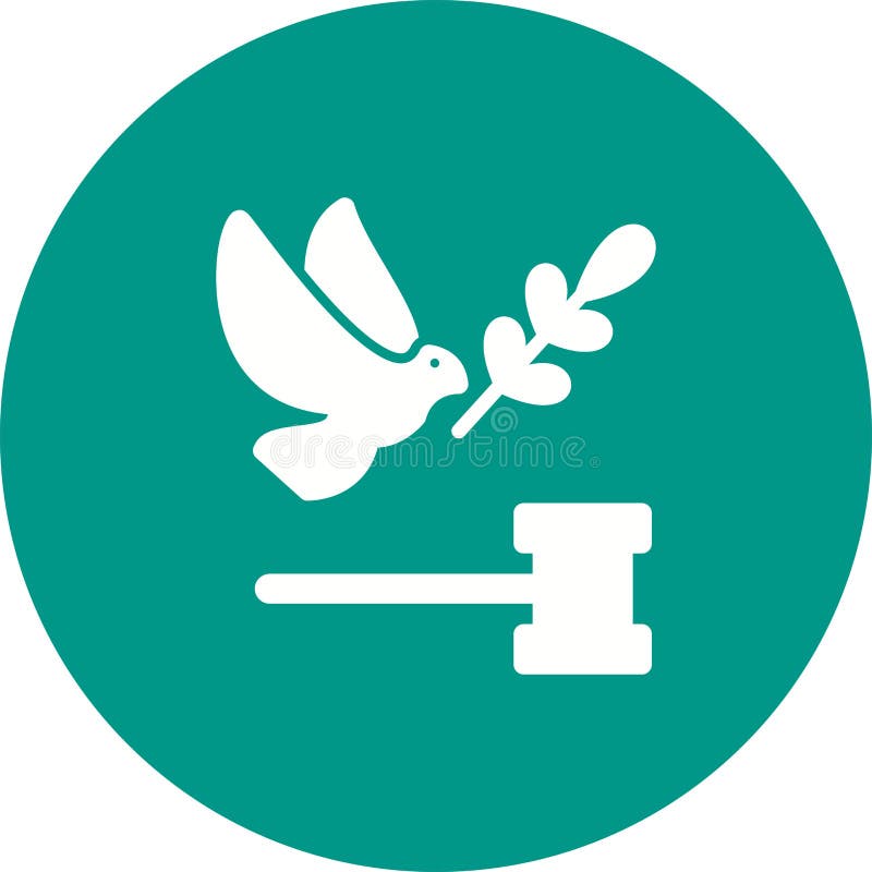 Peace and Justice stock vector. Illustration of peace - 90263087
