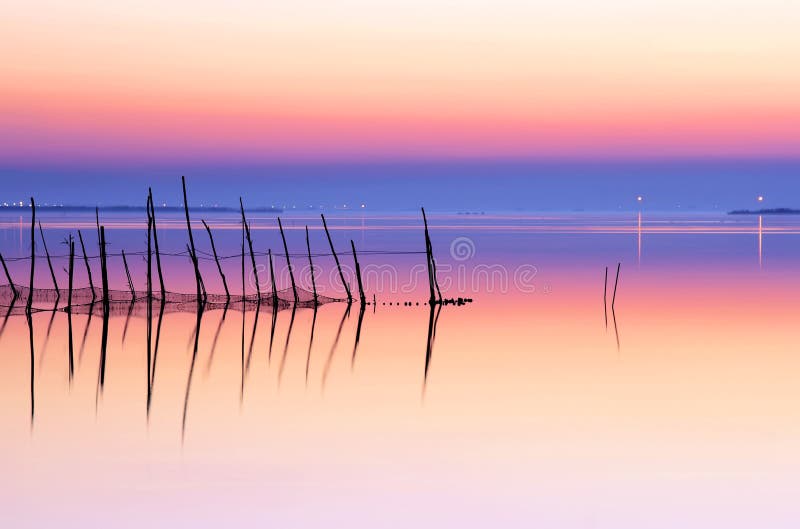 Peace at Lake stock photo. Image of backlight, tropical - 12625926