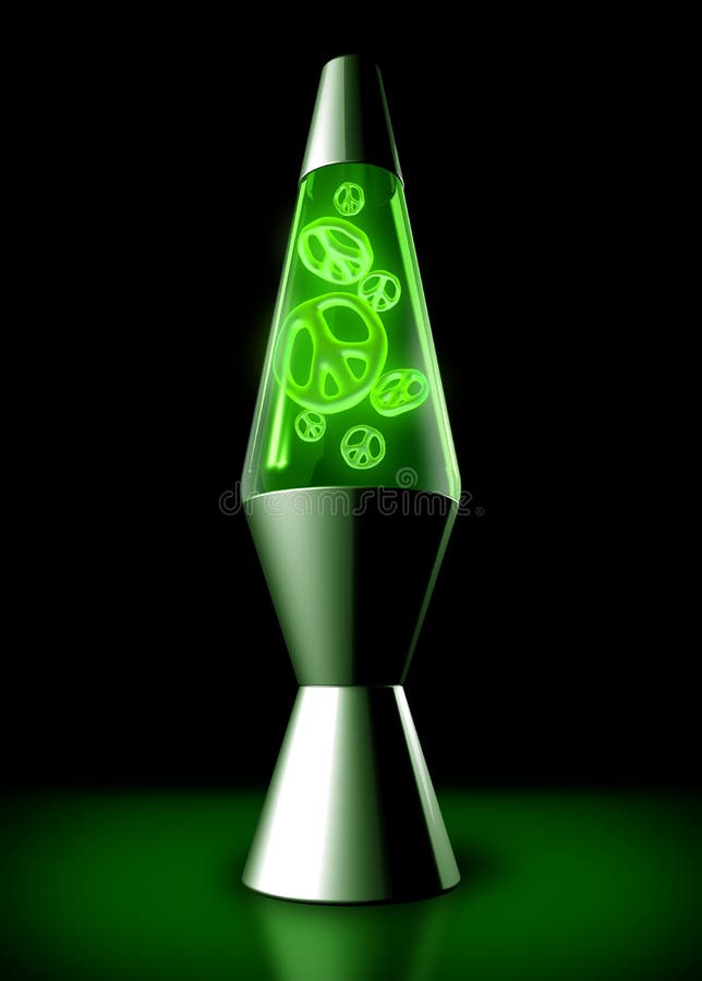 Peace Lamp stock illustration. Illustration of blob, abstract - 19040204