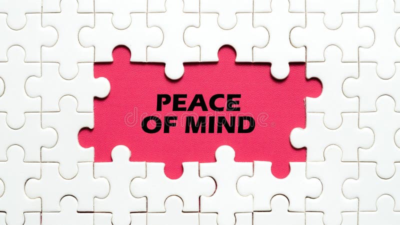 PEACE of MIND stock photo. Image of peace, healthy, advertising - 382835102