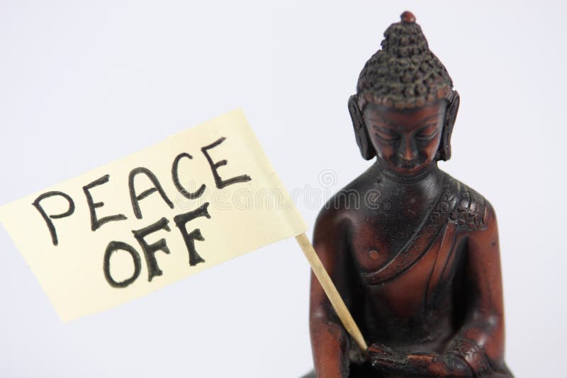 Peace off stock image. Image of mind, peace, stillness - 12841489