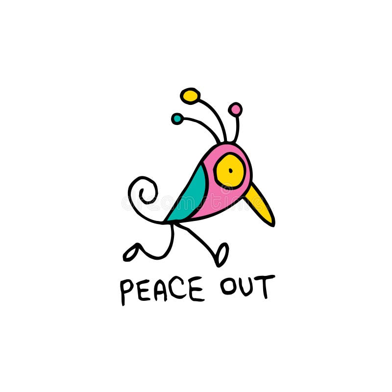 Peace Out Stock Illustrations – 945 Peace Out Stock Illustrations ...