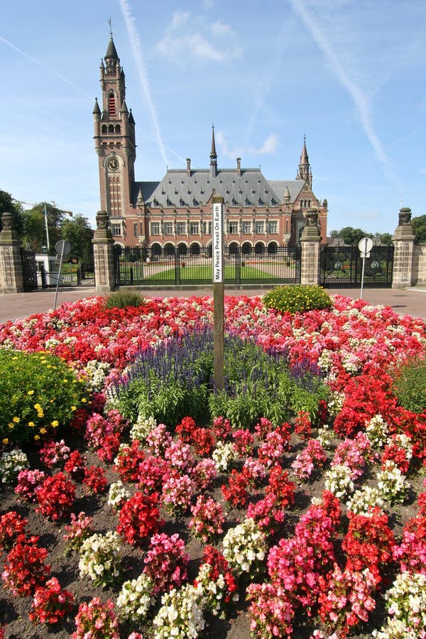 Peace Palace stock image. Image of nations, dutch, organisation - 13539507