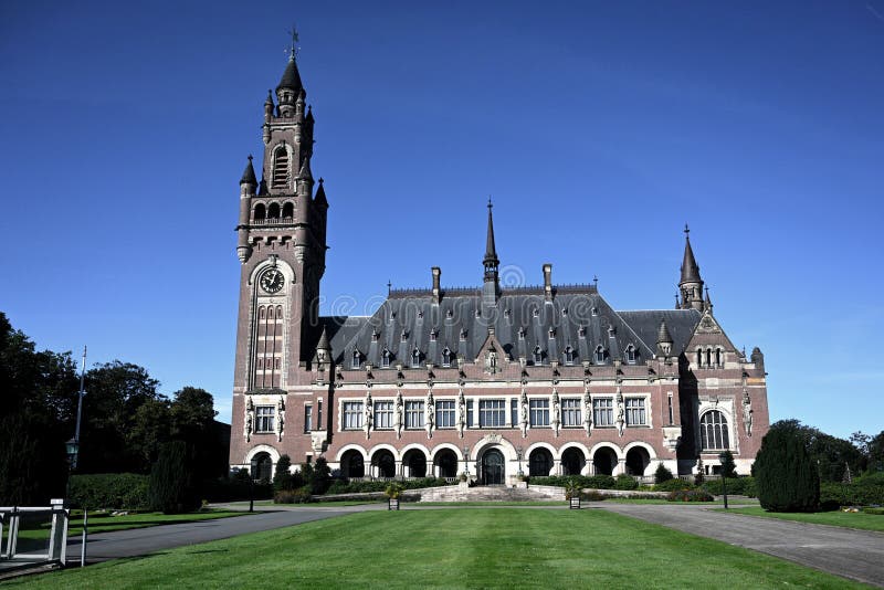 The Peace Palace in the Hague, Netherlands Editorial Photo - Image of ...