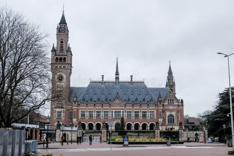 Peace palace the hague editorial stock image. Image of city - 49795959