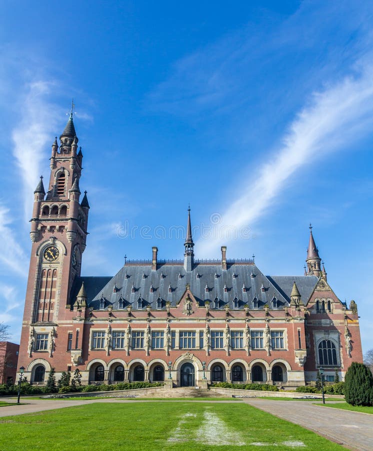 Peace Palace in the Hague editorial image. Image of justice - 89243400