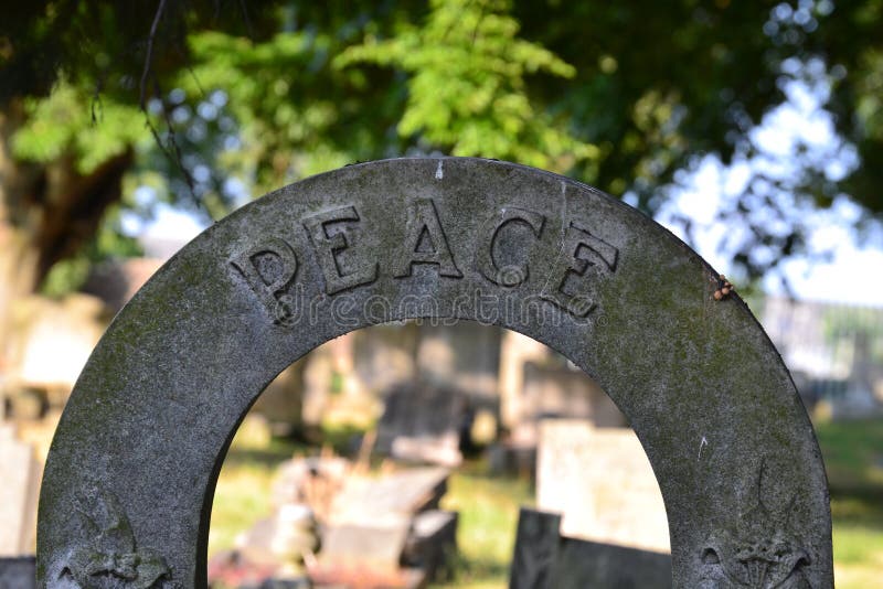 Gravestone with word stock photo. Image of stone, text - 5537544