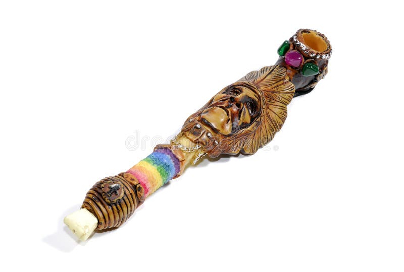 Peace Pipe stock image. Image of tribal, spiritual, ethnic - 1288921