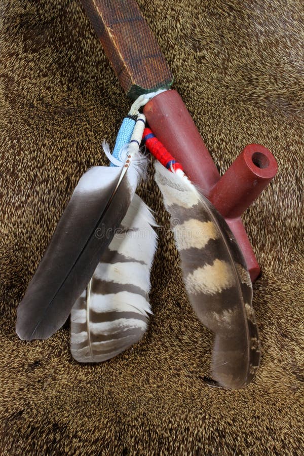 Peace Pipe stock image. Image of sacred, stripes, pipe - 23549671