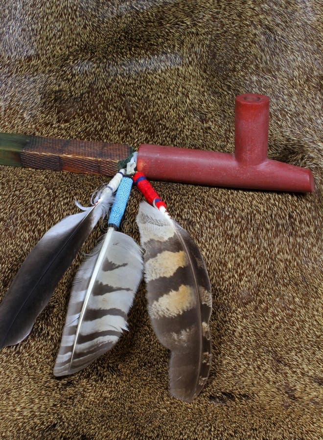 Peace Pipe stock image. Image of tabacco, craftsmanship - 23583003