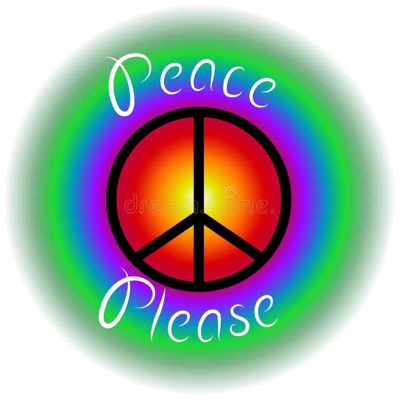 Peace Sign from Colorful Leaves Stock Photo - Image of leaf, figure ...