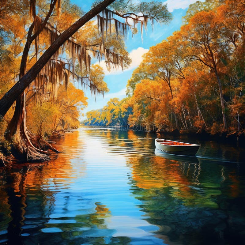 Peace River stock illustration. Illustration of wildlife - 294991713