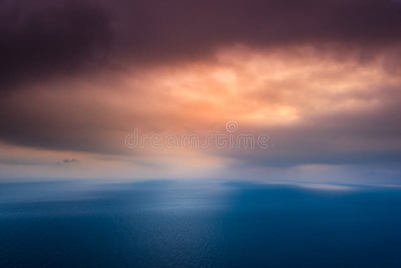 Peace sea stock image. Image of blue, cloud, seascape - 79625487