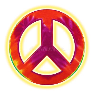 Peace sign stock illustration. Illustration of symbol - 43230095