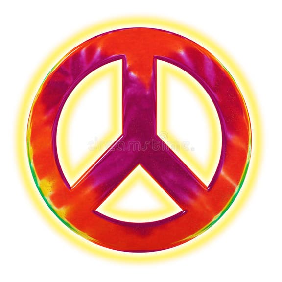 Peace sign stock illustration. Illustration of symbol - 43230095