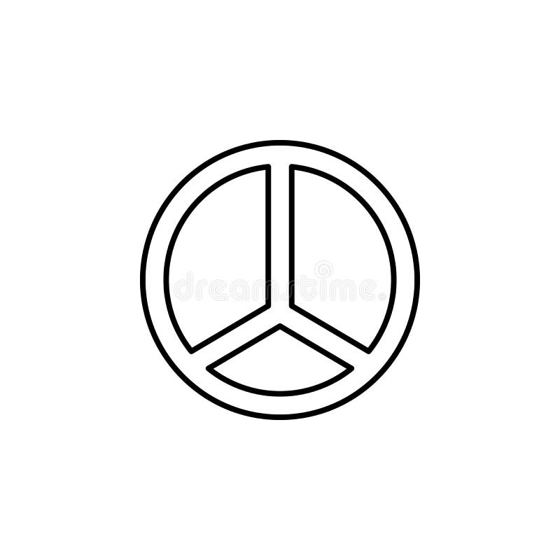 Peace Sign Icon. Element of Peace Icon for Mobile Concept and Web Apps ...