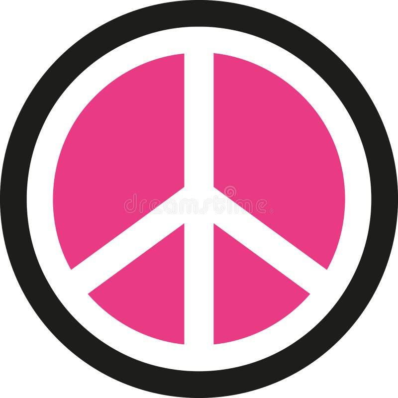 Pink Inverted Triangle LGBT Symbol Stock Vector - Illustration of ...