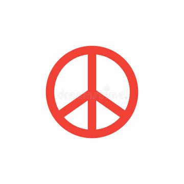 Red Peace Sign Stock Illustrations – 19,631 Red Peace Sign Stock ...