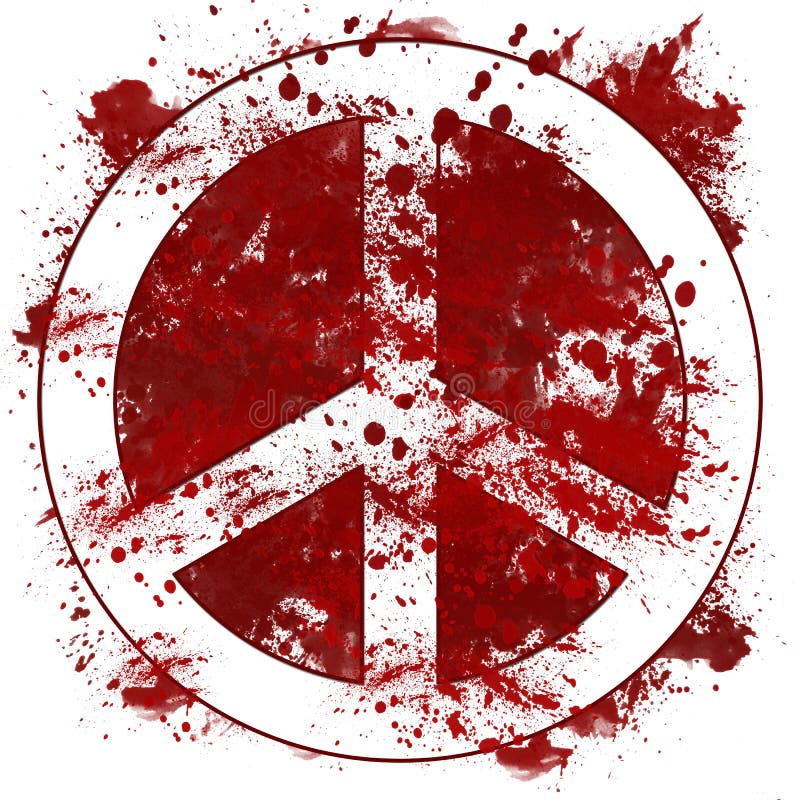 Bloody Peace Sign Stock Illustrations – 71 Bloody Peace Sign Stock ...