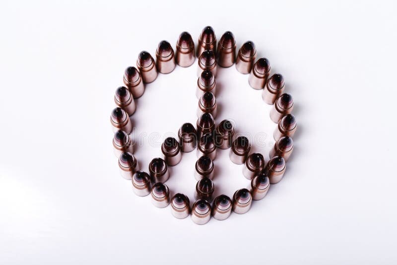 Peace sign stock photo. Image of machine, closeup, conflicts - 53218610