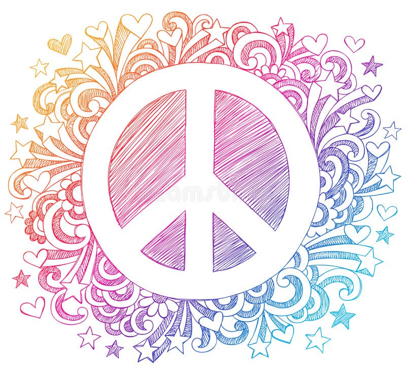 Stars Hearts And Peace Signs