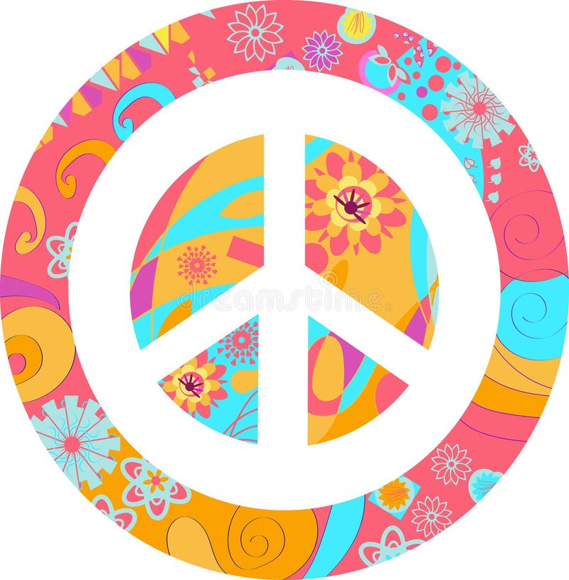 Peace Sign Vector Illustration for Design Stock Vector - Illustration ...