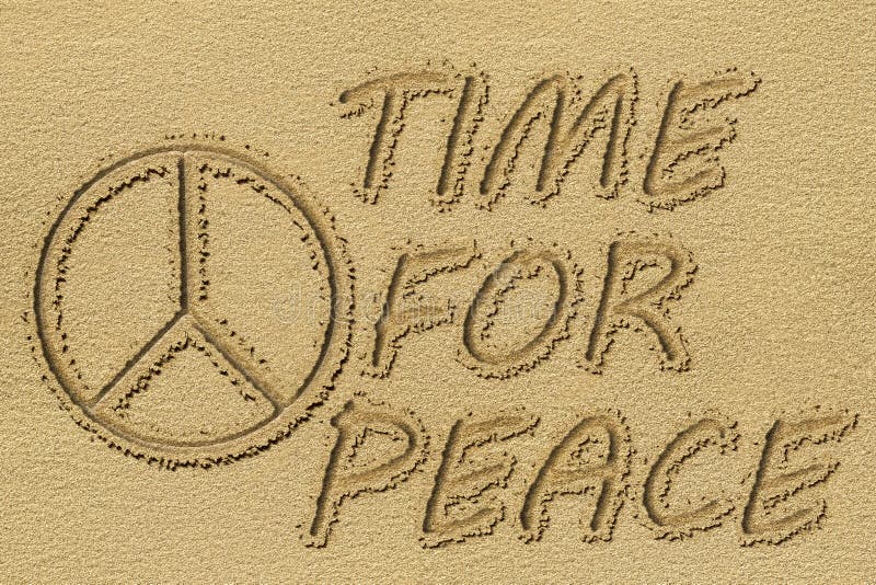 Peace sign. stock illustration. Illustration of outdoor - 52991828