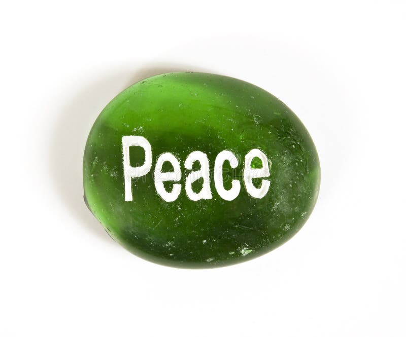 Peace Stone Etching stock image. Image of religion, etched - 11846829