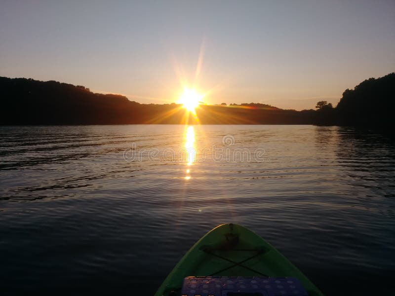 Peace through sunset stock image. Image of sunset, kentucky - 123157749