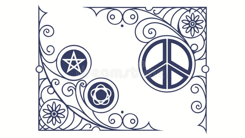 Designed Peace Symbol Stock Illustrations – 2,072 Designed Peace Symbol ...