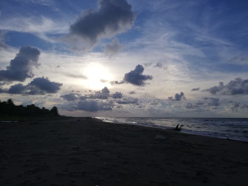 Peace Time on the Beach, Relax Your Mind. Stock Image - Image of peace ...
