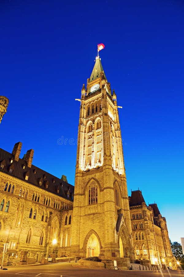 Peace Tower - Ottawa, Ontario, Canada Stock Photo - Image of ottawa ...