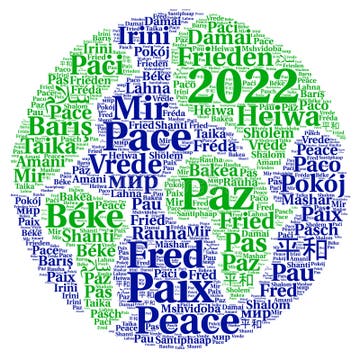 Multilingual Peace Word Cloud Stock Illustrations – 26 Multilingual ...