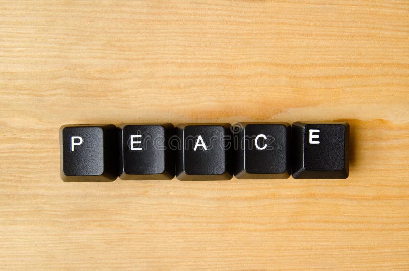 Peace word stock image. Image of society, graphic, peace - 98425505