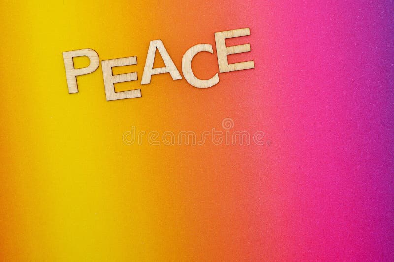 Peace write stock image. Image of drink, peace, yellow - 359841061