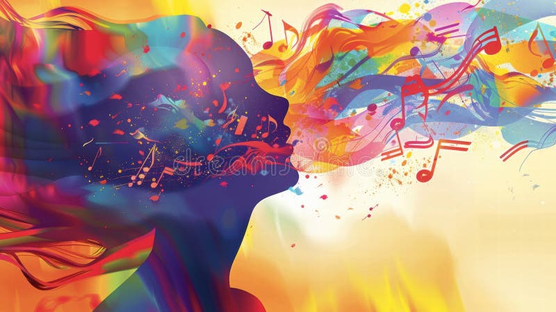 A Peaceful Abstract Concept Inspired by the Vibrations of Relaxing ...