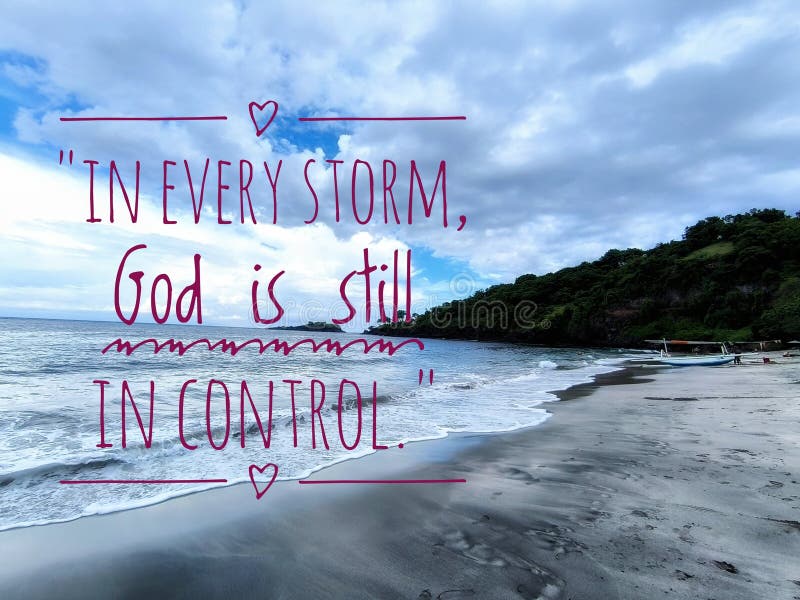 Peaceful Beach View with Waves Under a Cloudy Sky, Featuring an ...