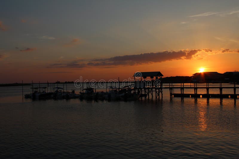 Peaceful at the boat dock stock image. Image of dock - 55875523