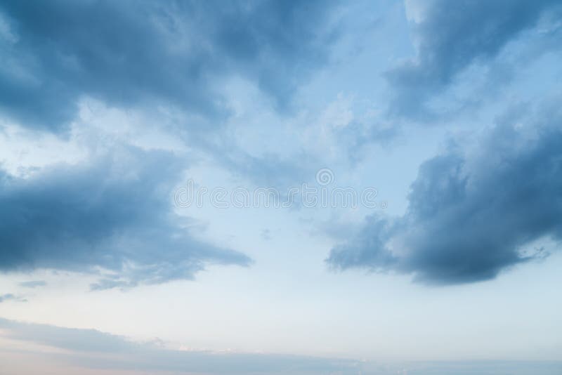 Peaceful clouds and sky stock image. Image of nature - 149857449