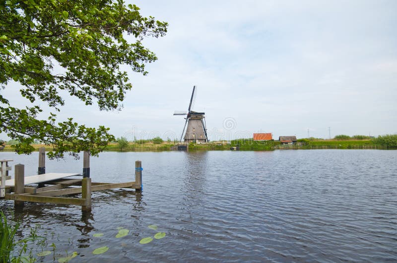 Peaceful Countryside stock photo. Image of walk, pier - 43177578