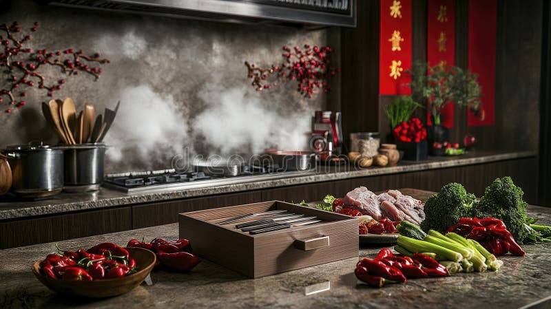 A Peaceful Culinary Experience in a Chinese Kitchen Gourmet Cooking ...
