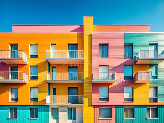 A Peaceful Digital Architecture Study Exploring the Serene Facade of a ...