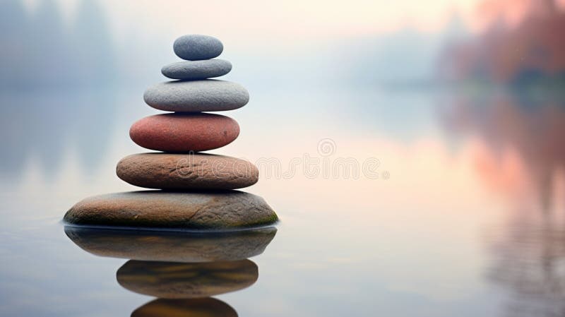 Peaceful Equilibrium stock image. Image of hand, circle - 295598645