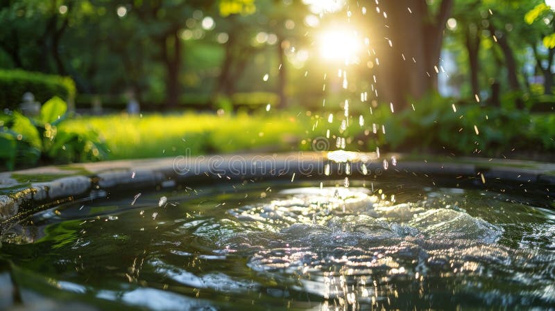 A Peaceful and Inviting Environment in the Park Created by the ...