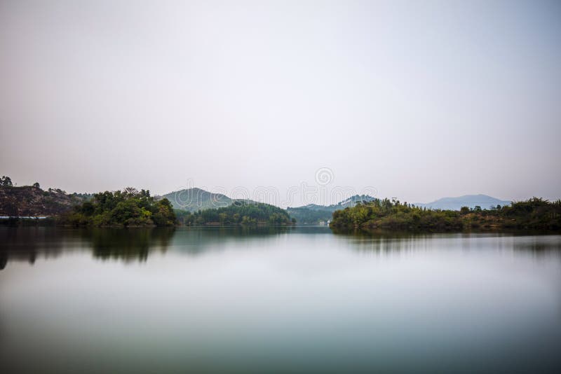 Peaceful lake stock photo. Image of lake, nature, outdoor - 50553254